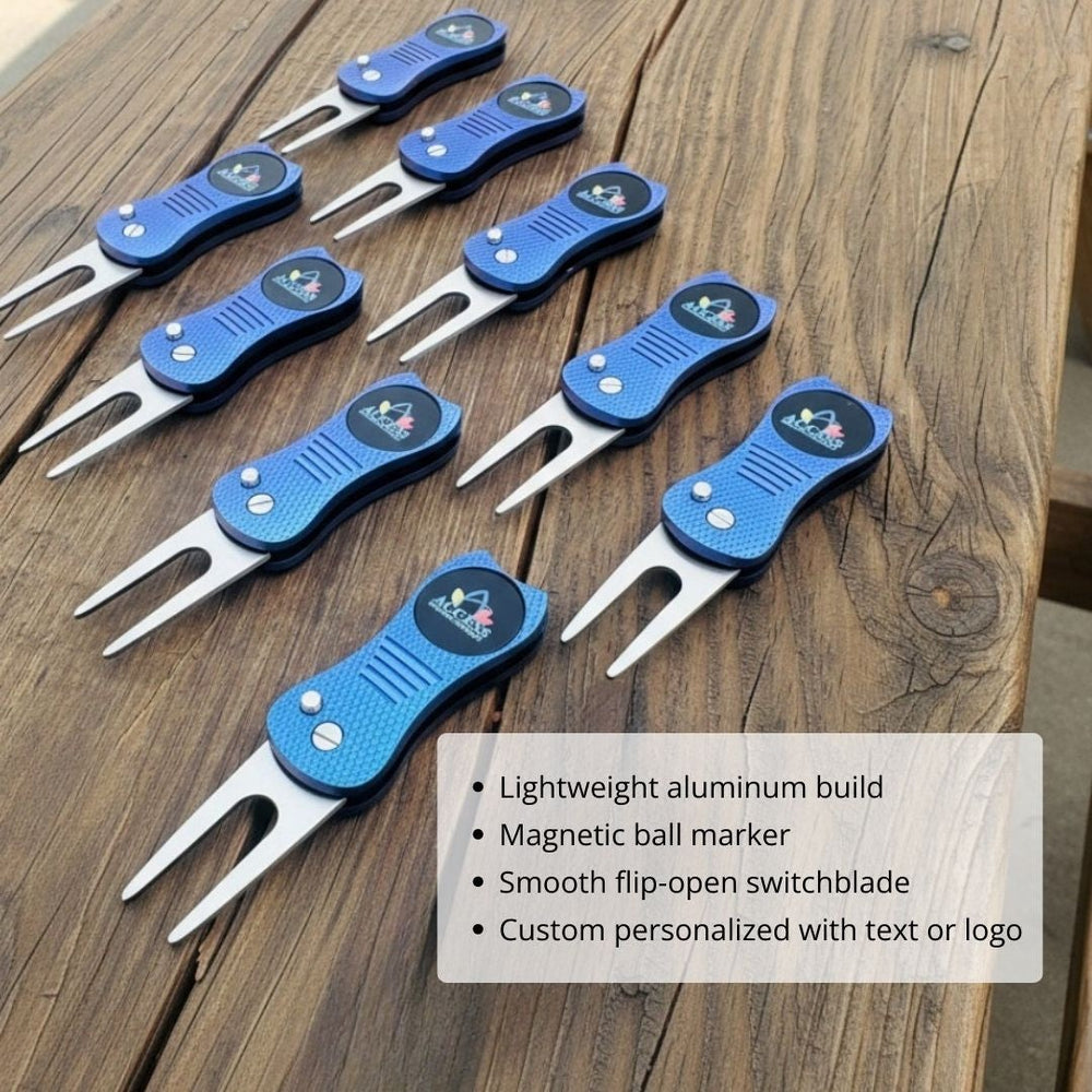 Custom Divot Tools | Personalized Golf Ball Repair Tool - Groovy Golfer