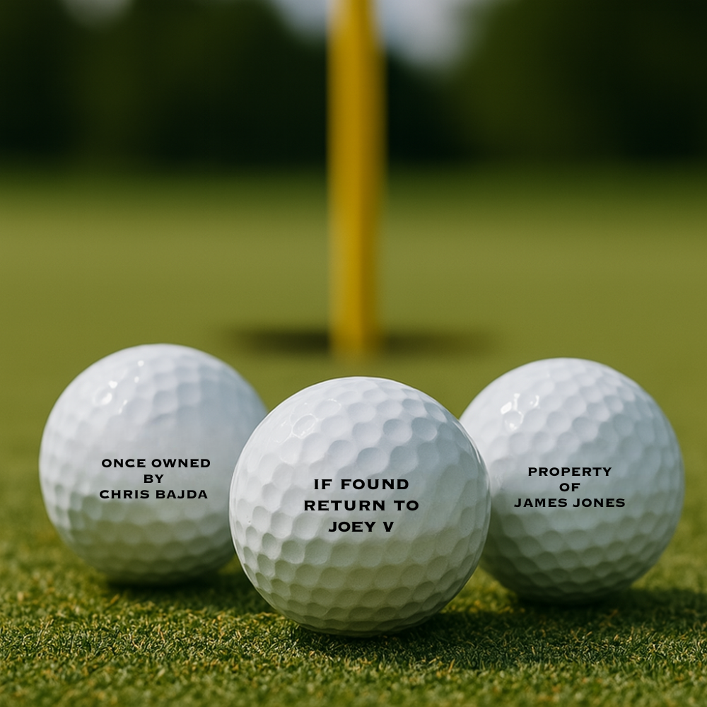 Personalized Golf Balls | Custom Logo Golf Balls for Tournaments ...