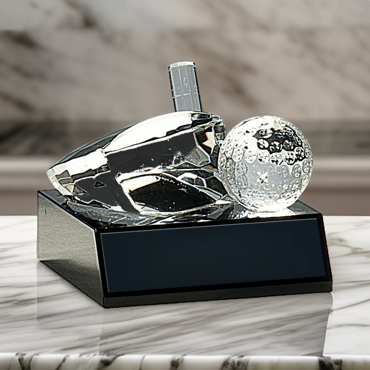 Custom Long Drive Trophy - Groovy Golfer