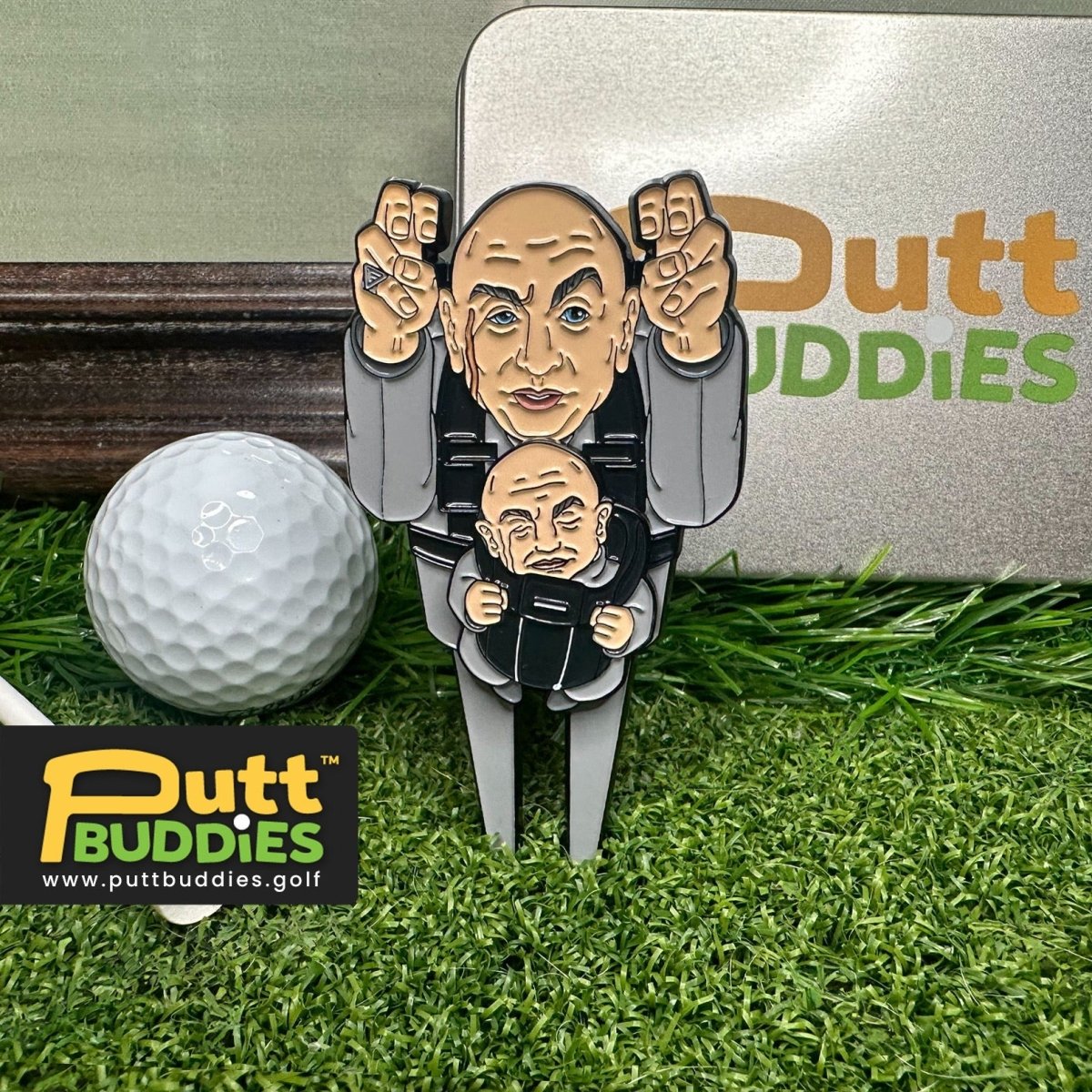 Evil Doctor Divot Tool & Ball Marker Set | Unique Golf Accessory ...