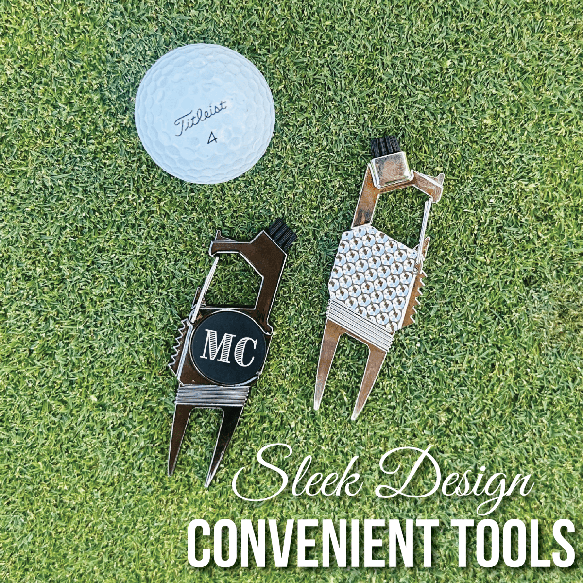 5-in-1 Golf Divot Tool – Compact, Customizable, and Durable - Groovy Golfer