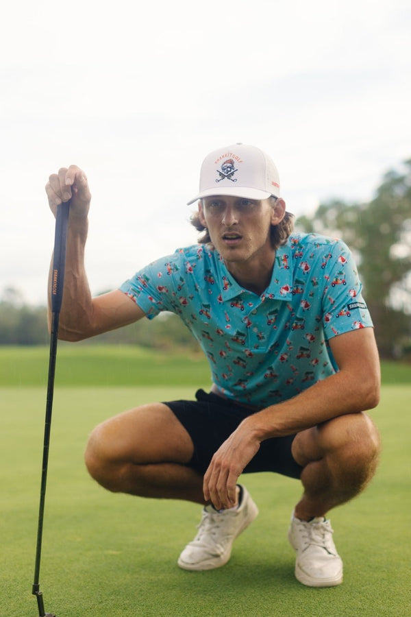 Holiday Skull Golf Hat - Groovy Golfer