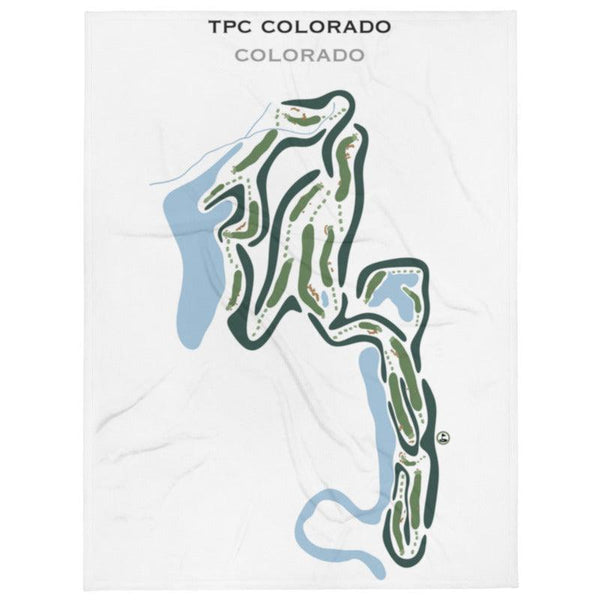 TPC Colorado, Colorado - Printed Golf Courses - Groovy Golfer