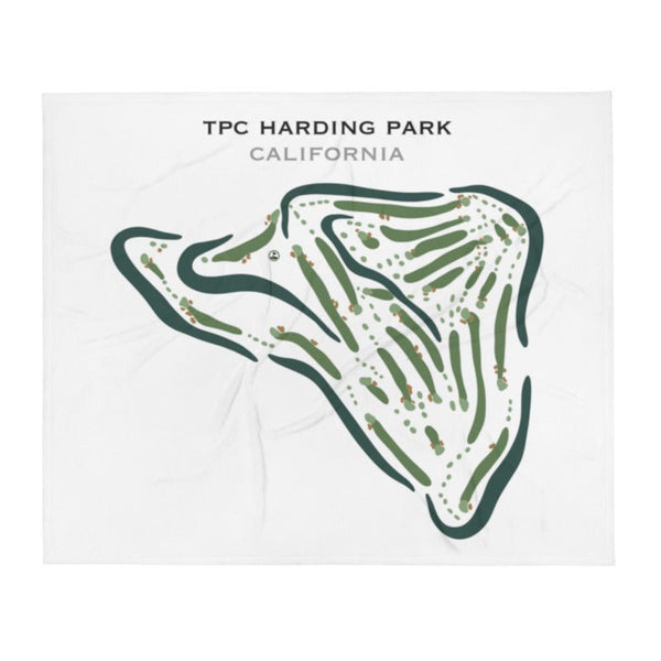 TPC Harding Park, San Francisco - Printed Golf Courses - Groovy Golfer