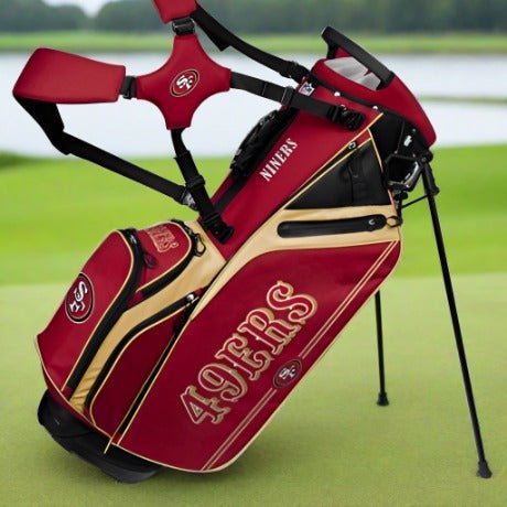 San Francisco 49ers Golf Caddie Bag - Groovy Golfer
