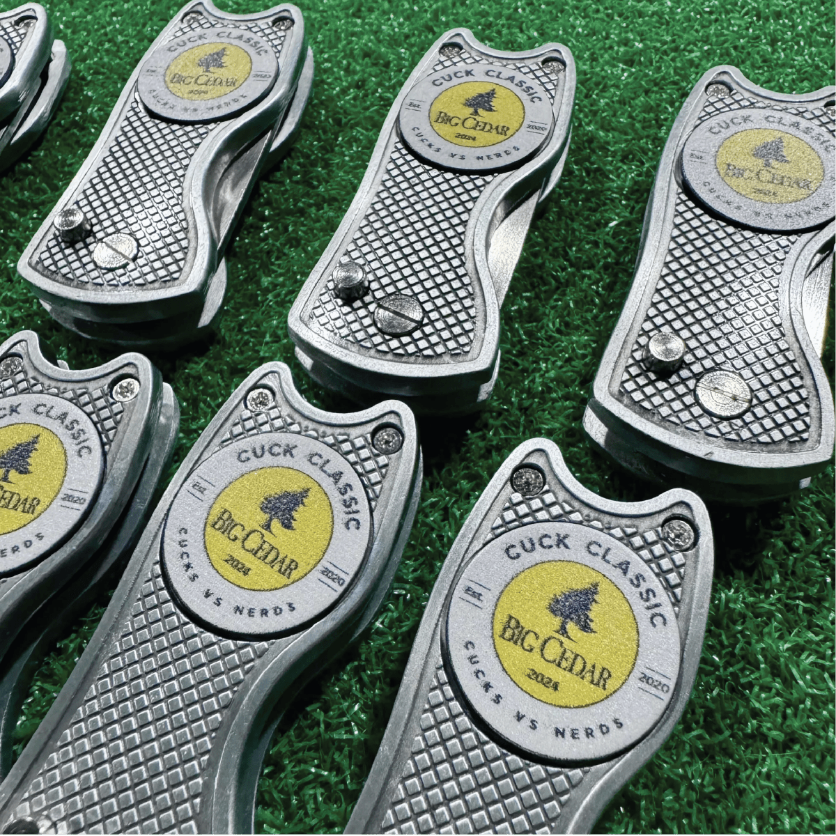 Custom Divot Tools | Personalized Golf Ball Repair Tool - Groovy Golfer