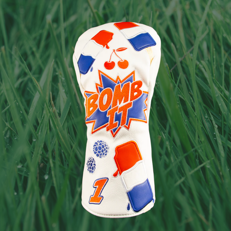 Bomb It Head Cover - Groovy Golfer